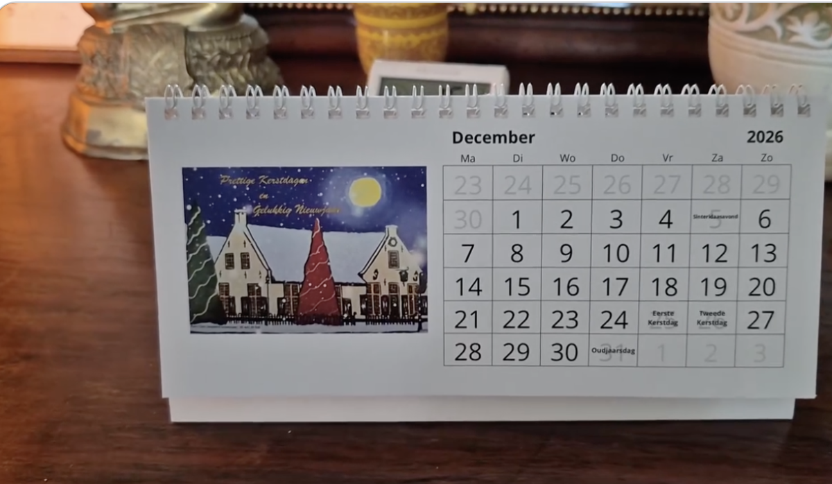 Hele leuke kalender voor 2026 – Bol-An!